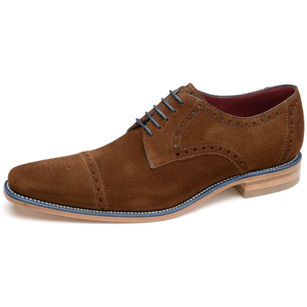 Loake Foley Suede - Pediwear Footwear