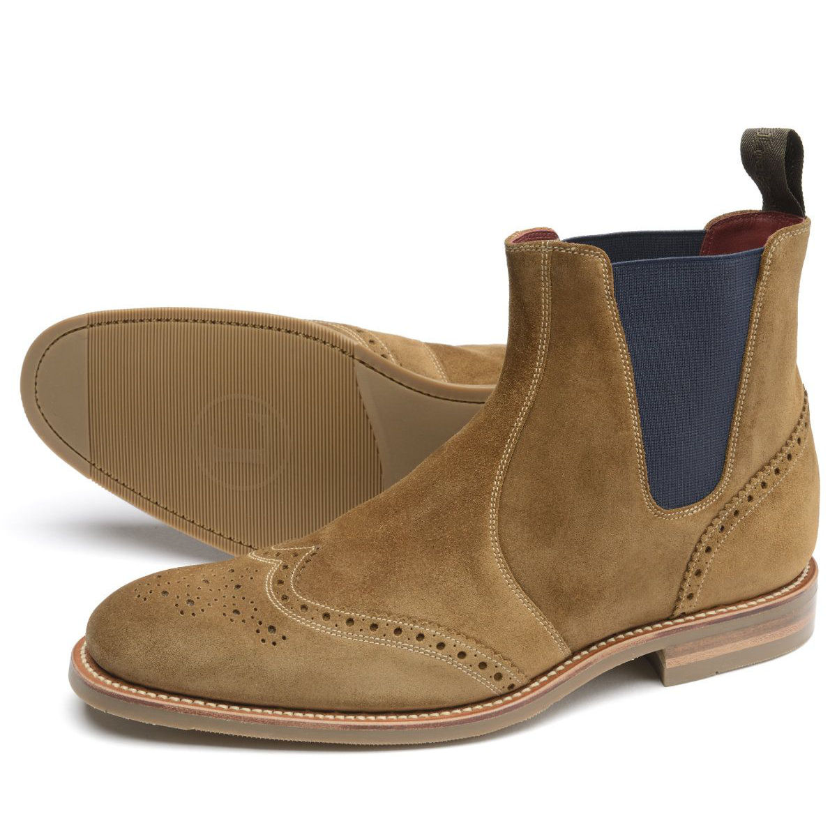 Loake Hoskins Suede - Pediwear Footwear